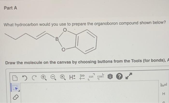 Solved Part A What hydrocarbon would you use to prepare the | Chegg.com