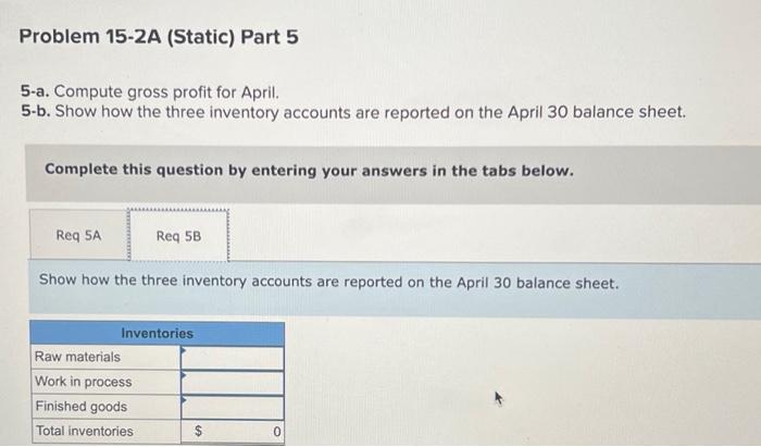 Problem 15-2A (Static) Computing and recording job | Chegg.com