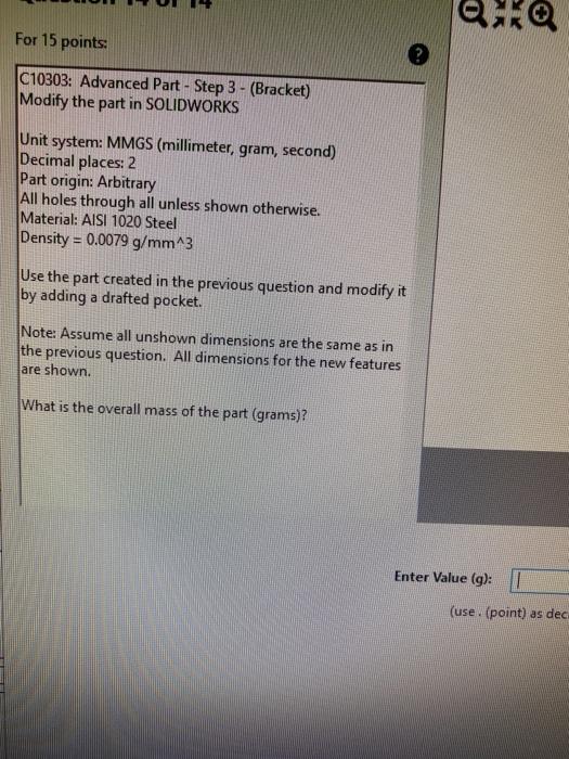 SK For 15 points: C10303: Advanced Part - Step 3 - | Chegg.com