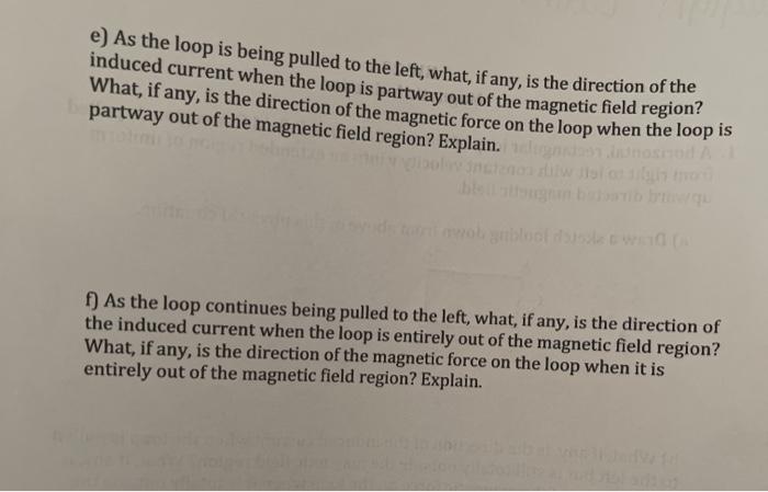 Solved 1. A horizontal, rectangular loop of wire, initially | Chegg.com