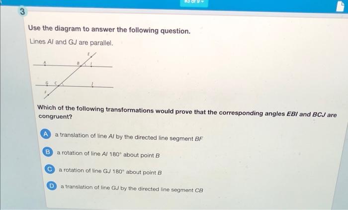 Solved Use the diagram to answer the following question. | Chegg.com