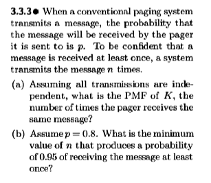 Solved 3.3.3 - ﻿When a conventional paging system transmits | Chegg.com