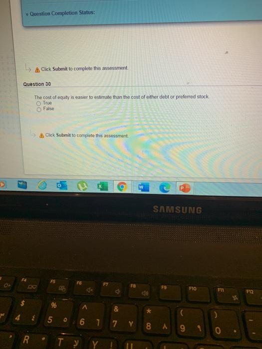 Solved Question Completion Status: LA Click Submit to | Chegg.com