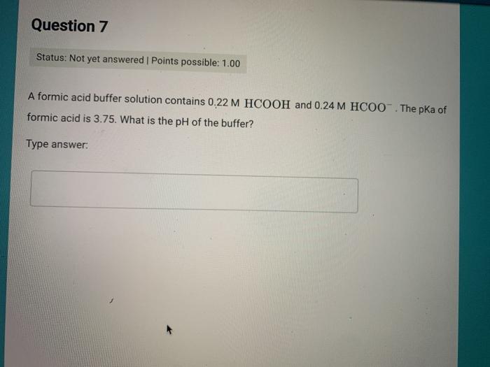 Solved Question 7 Status: Not yet answered Points possible: | Chegg.com