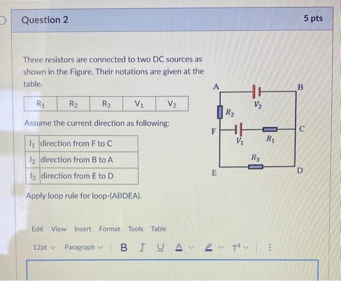 [Solved]: pls double check work Three resistors are connecte
