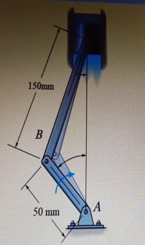 Solved Crank shaft and piston arrangement is shown in Figure | Chegg.com