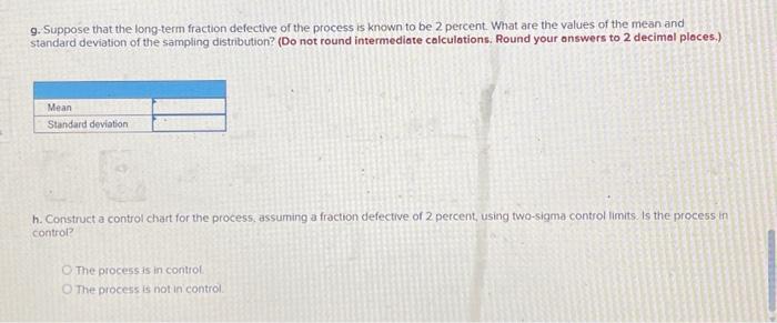 b. If the true fraction defective for this process is | Chegg.com