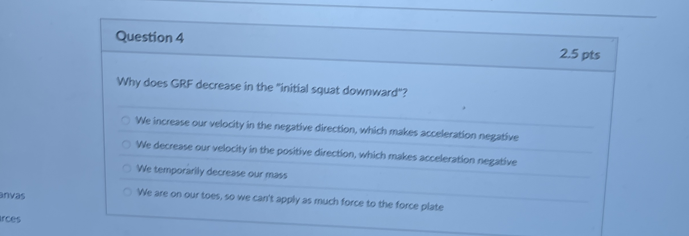 Solved Question 42.5 ﻿ptsWhy does GRF decrease in the | Chegg.com