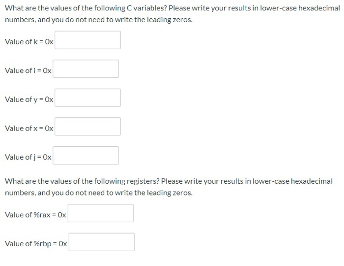 Assume that initially, register %rbp has the | Chegg.com