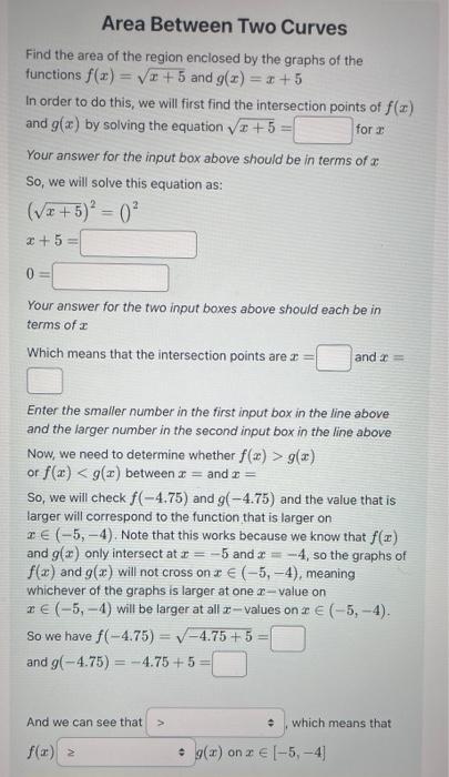 Solved Find the area of the region enclosed by the graphs of | Chegg.com