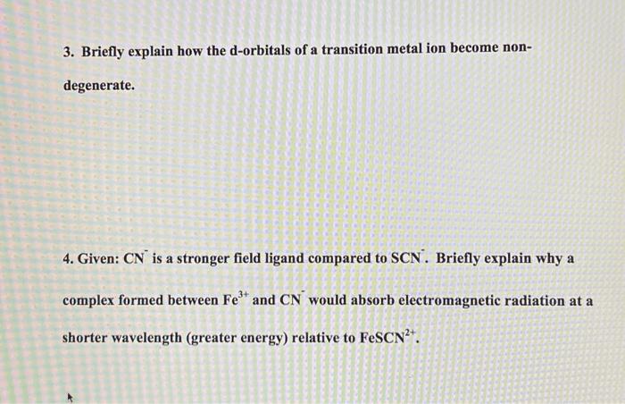 Solved Paragraph Lab Report Experiment 4: Determining | Chegg.com