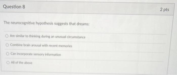 Solved Although the exact cause is unknown, narcolepsy is | Chegg.com