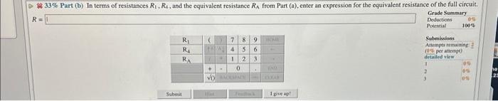 Solved (20\%) Problem 4: A circuit is constructed, as shown, | Chegg.com