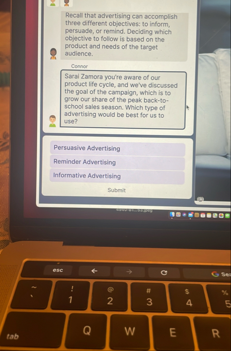 Solved Recall that advertising can accomplish three | Chegg.com