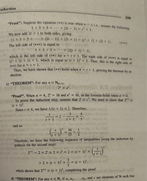 Solved math proofs I only need 14b and 18b and 18c | Chegg.com