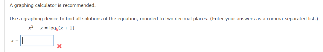 Solved A graphing calculator is recommended.Use a graphing | Chegg.com