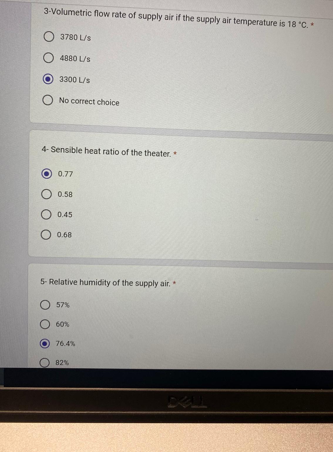 3-Volumetric flow rate of supply air if the supply | Chegg.com