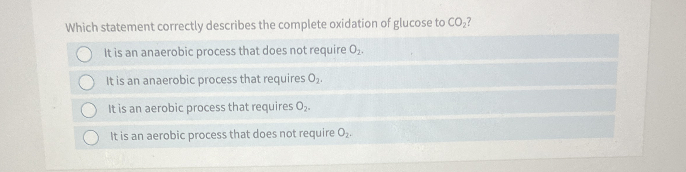Solved Which statement correctly describes the complete | Chegg.com