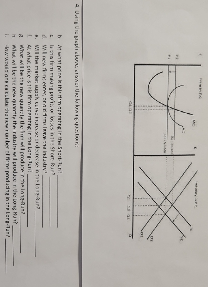Solved Using the graph above, answer the following | Chegg.com