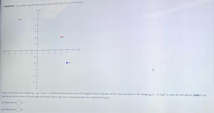 Solved Teree (1) deonca pont chagerq q=q2=q1=−1μC re focated | Chegg.com