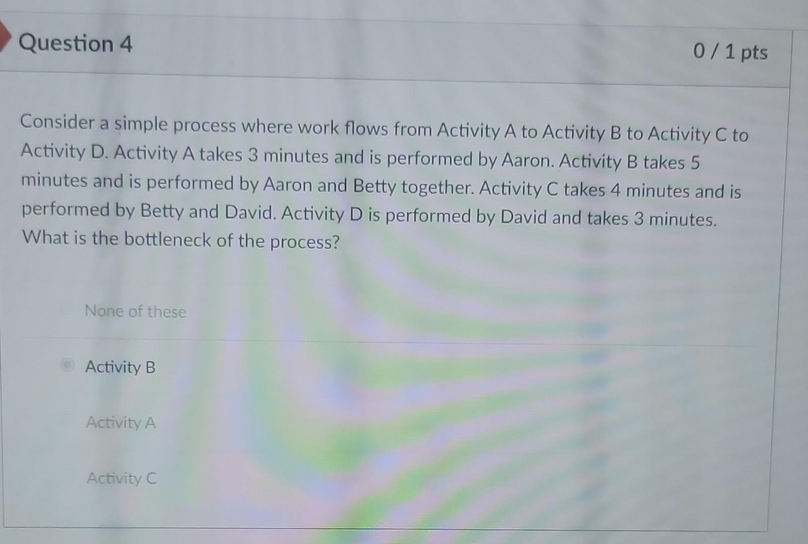 Solved Consider a simple process where work flows from | Chegg.com