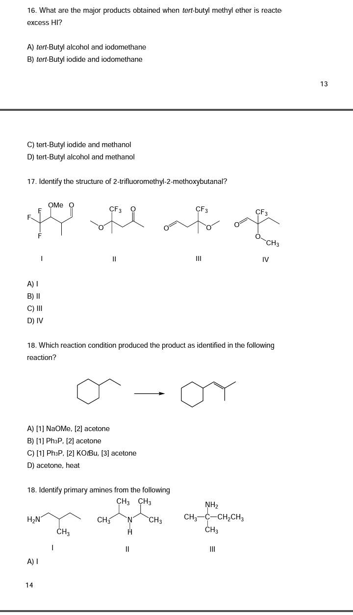 Solved 12. Identify a structure with the R-configuration | Chegg.com