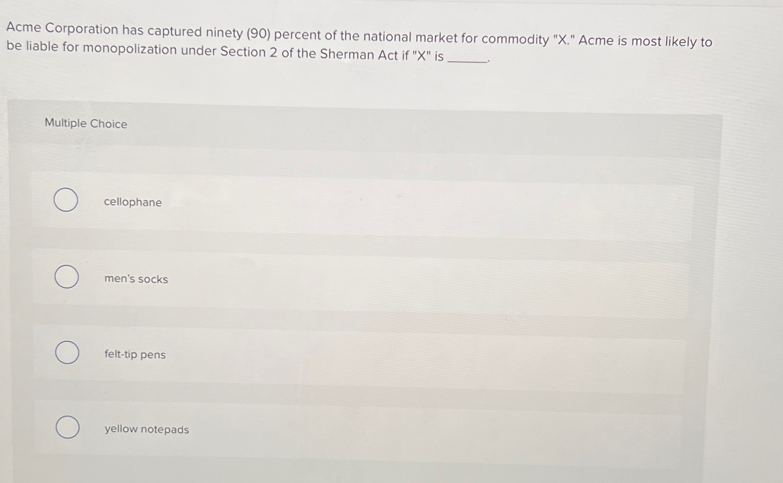 Solved Acme Corporation has captured ninety (90) percent of | Chegg.com Solved Acme Corporation has captured ninety (90) percent of | Chegg.com