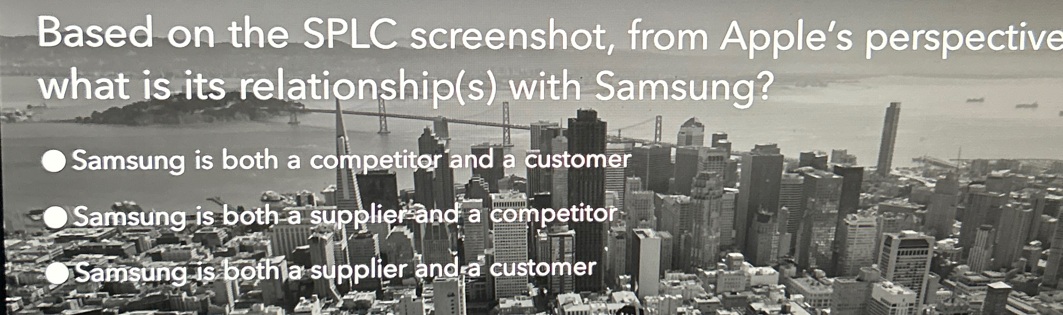 Solved Based on the SPLC screenshot, from Apple's | Chegg.com