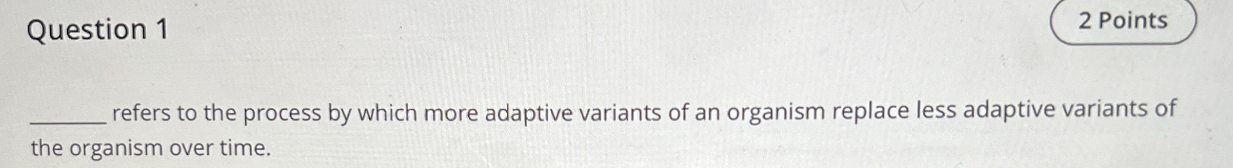 Solved Question 12 ﻿Points ﻿refers to the process by which | Chegg.com