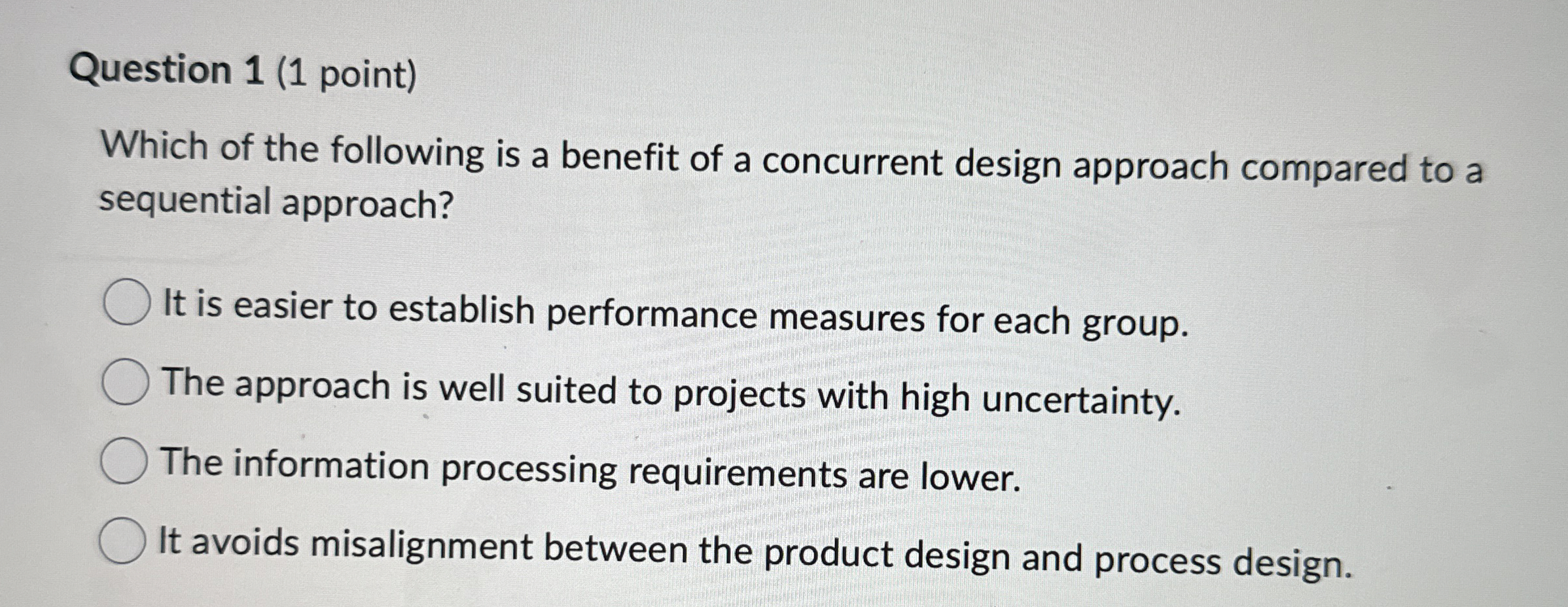 Solved Question 1 (1 ﻿point)Which of the following is a | Chegg.com
