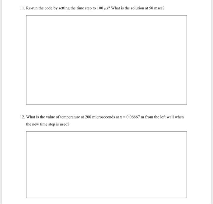 Solved Please refer to the attached. mlx file The heat | Chegg.com