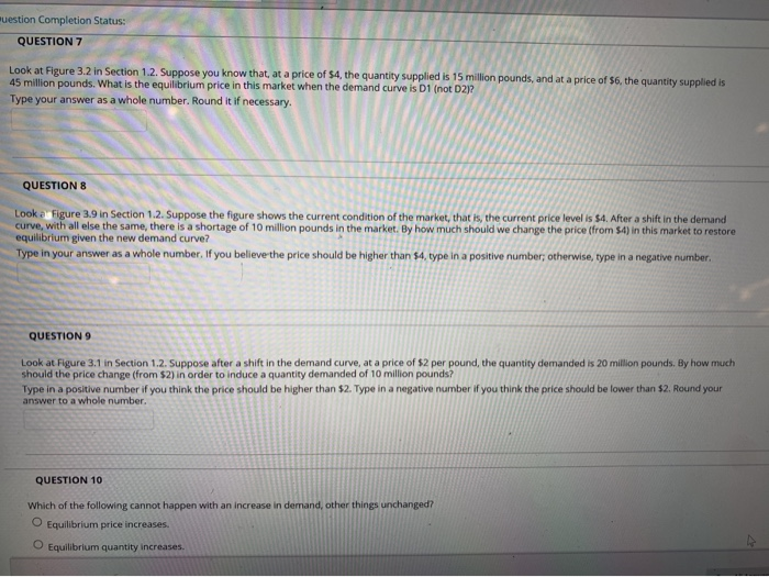 Solved Question Completion Status: QUESTION 1 Consider the | Chegg.com