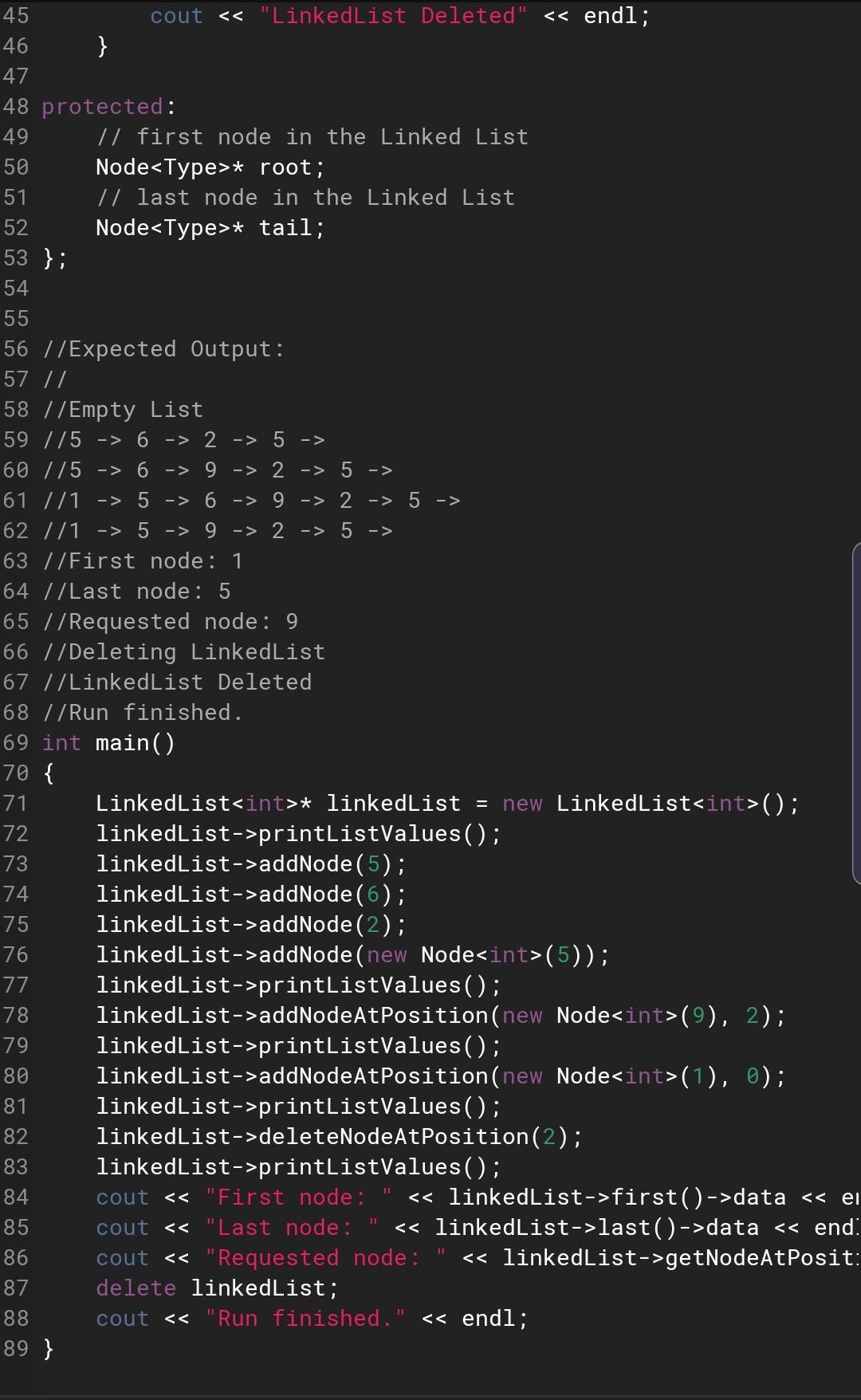 Solved #include using namespace std; // Do not | Chegg.com