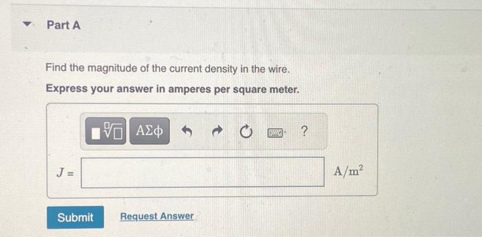 Solved A copper wire has a square cross section 3.0 mm on a | Chegg.com