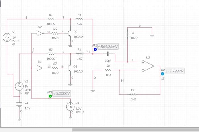 the circuit shown is a qpsk modulation circuit, draw | Chegg.com