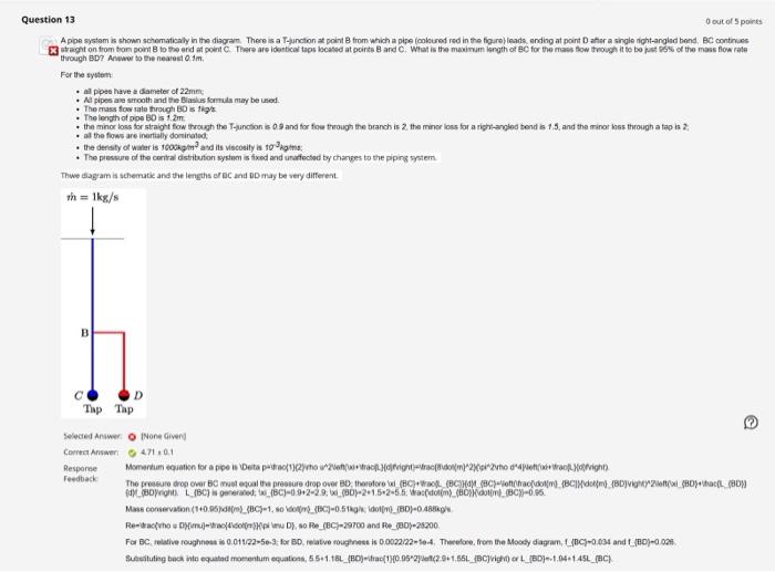 Solved through BD? Anwwor to Ble nearest 0.4 m. For the | Chegg.com