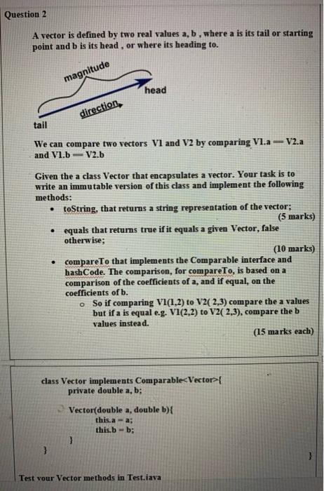 Solved Listed below is an immutable class Person that has a | Chegg.com