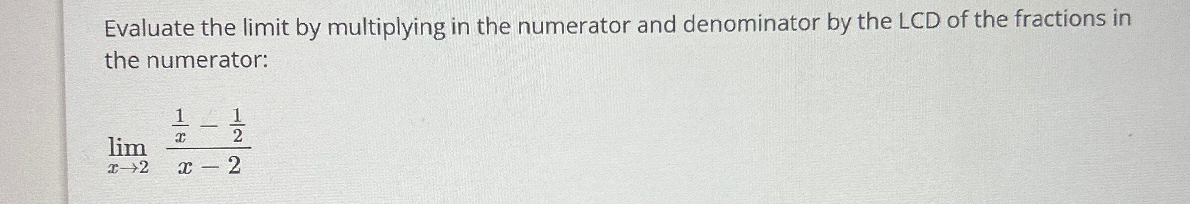 Solved Evaluate the limit by multiplying in the numerator | Chegg.com