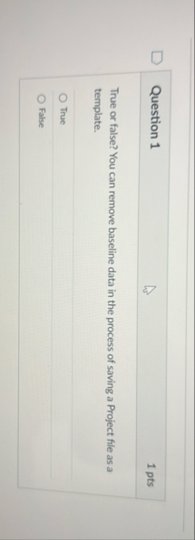 Solved Question 11 ﻿ptsTrue or false? You can remove | Chegg.com