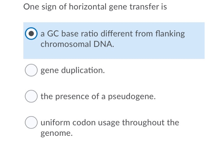 Solved An example of vertical gene transfer is the O uptake | Chegg.com