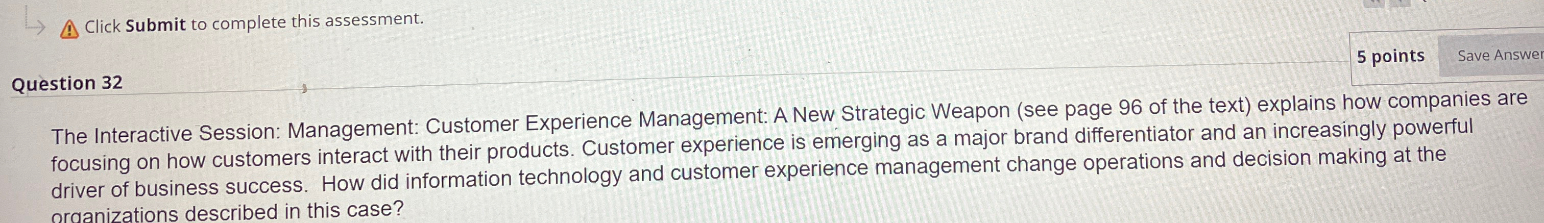 Solved Click Submit to complete this assessment.Question | Chegg.com