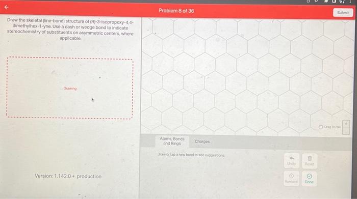 Drow the skeletal (line-bond) structure of | Chegg.com