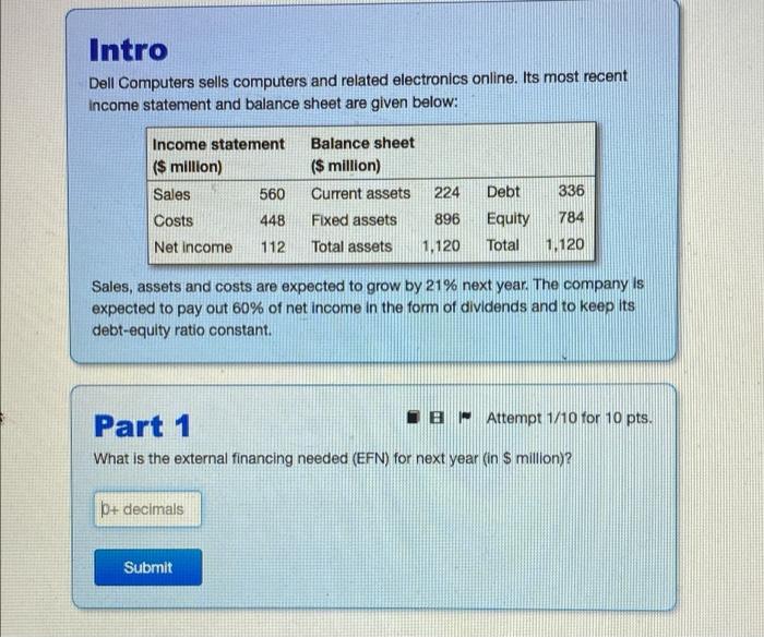 Solved Dell Computers sells computers and related | Chegg.com
