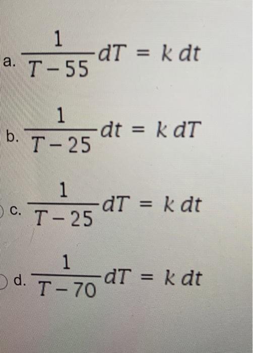 Solved Differential Equations:1. At 9:00am a thermometer | Chegg.com