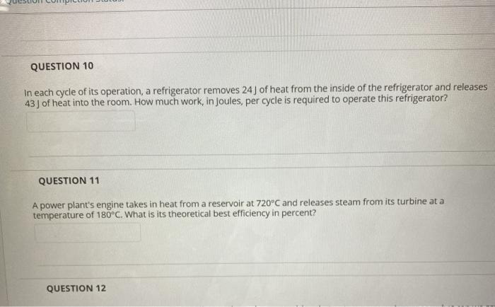 Solved QUESTION 10 In each cycle of its operation, a | Chegg.com