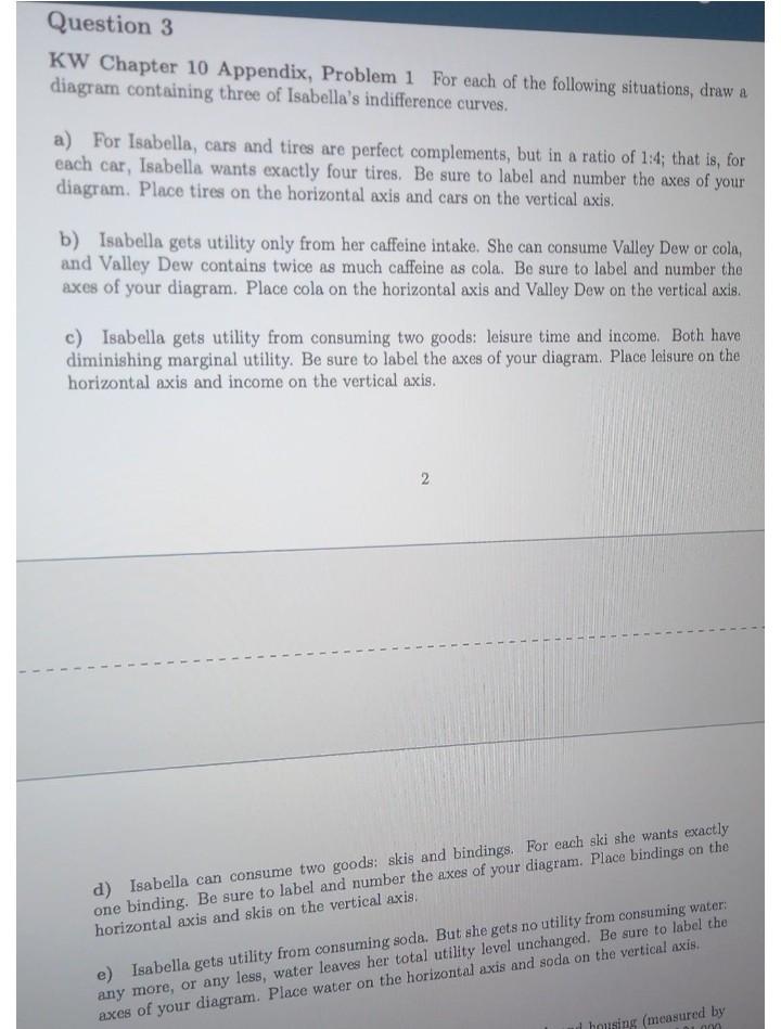 Solved KW Chapter 10 Appendix, Problem 1 For each of the | Chegg.com