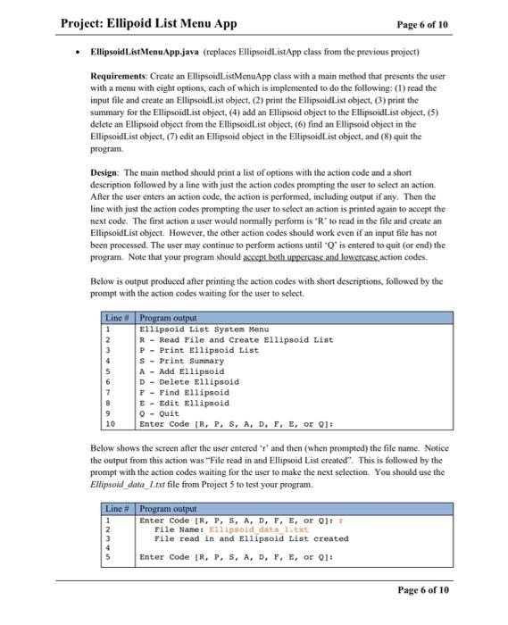 Solved Deliverables Your project files should be submitted | Chegg.com
