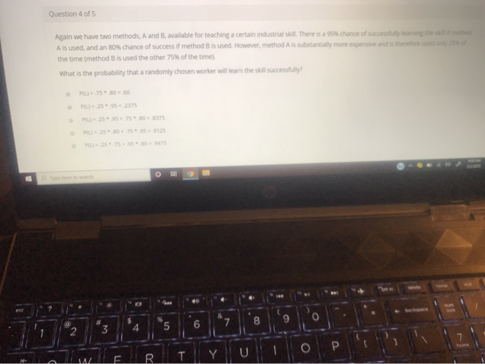 Solved The next four questions refer to the following | Chegg.com
