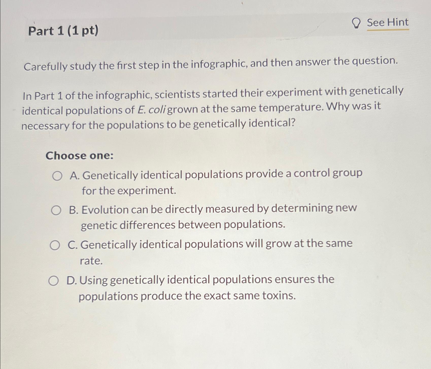 Solved Part 1 (1 ﻿pt)Carefully study the first step in the | Chegg.com