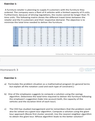 Solved Solve all bits for exercise 1 | Chegg.com